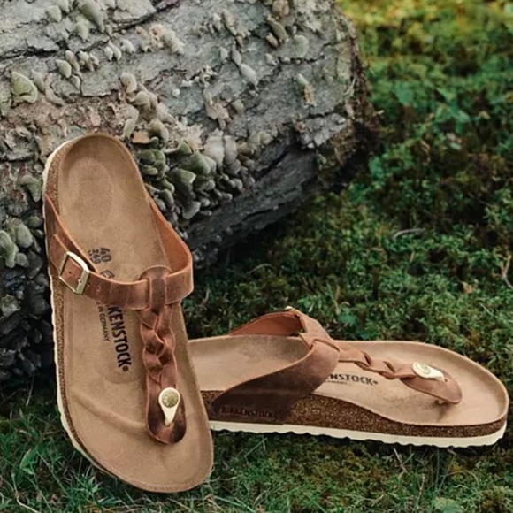 Birkenstock | Shoes | Birkenstock Gizeh Braided Sandals New | Poshmark